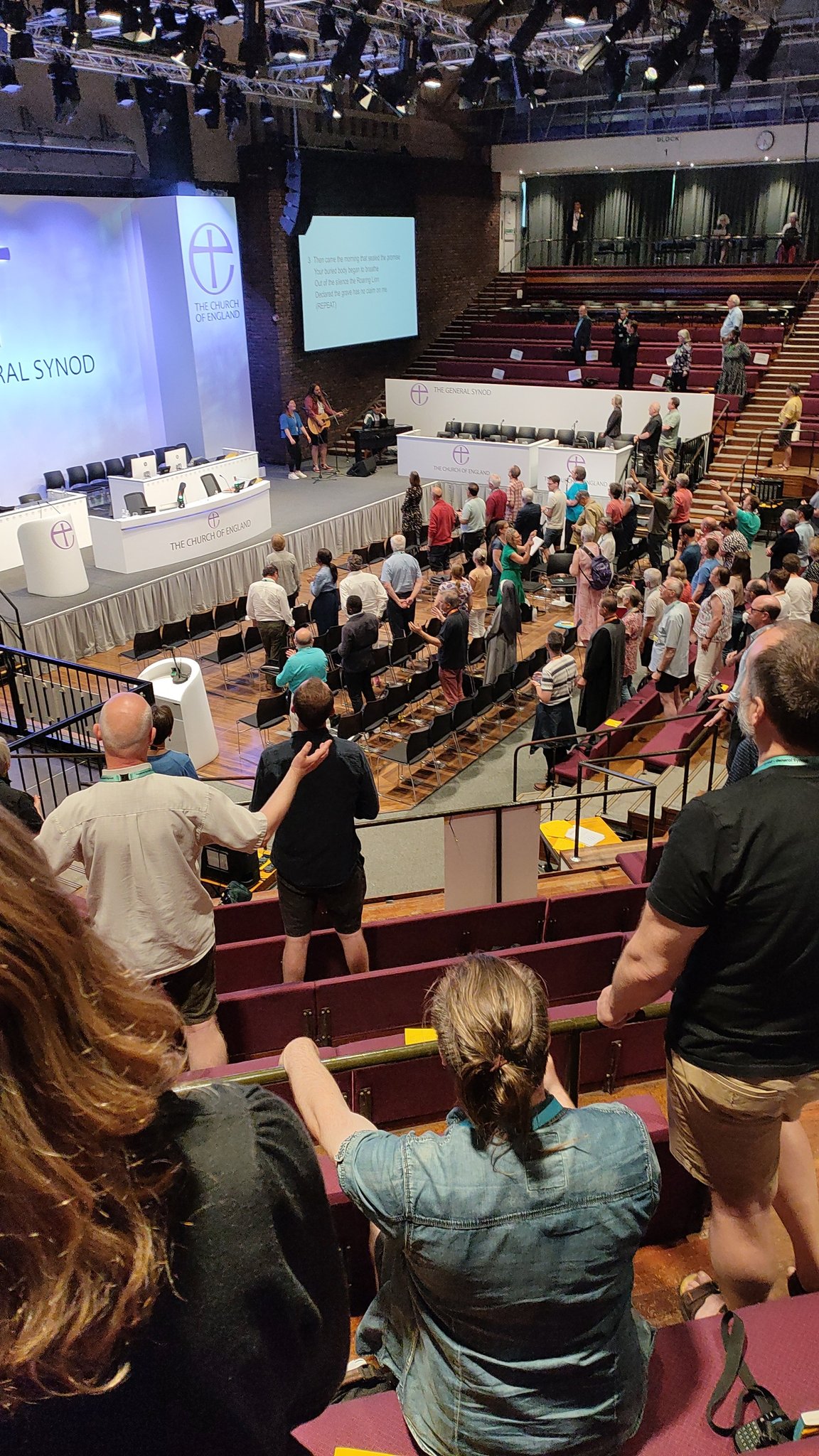 Billy-Jo O'Leary on Twitter: "Lovely chats with security chaps today who are finding @synod ...