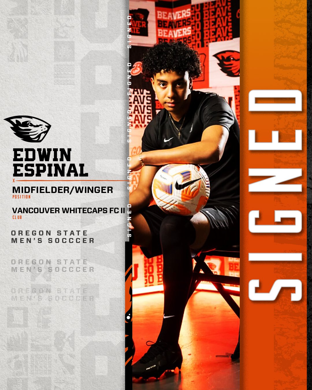 Oregon State Men's Soccer on Twitter: "Welcome to #BeaverNation Edwin Espinal! 🦫⚽️ #GoBeavs ...