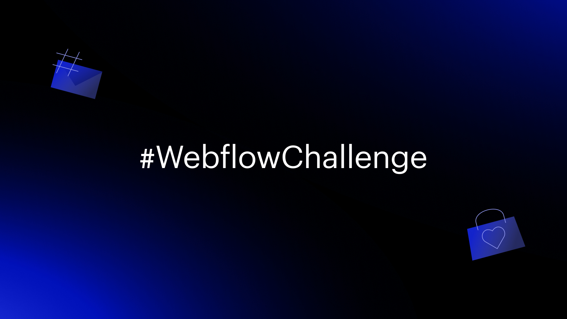 Webflow on Twitter: "The first ever #WebflowChallenge launches this Wednesday 👀 Design, build ...