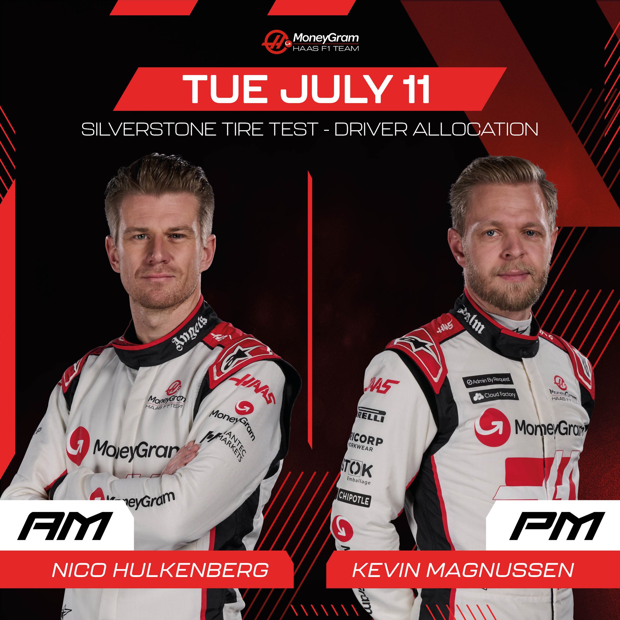 MoneyGram Haas F1 Team on Twitter: "We're not done with Silverstone, just yet! For the next two ...