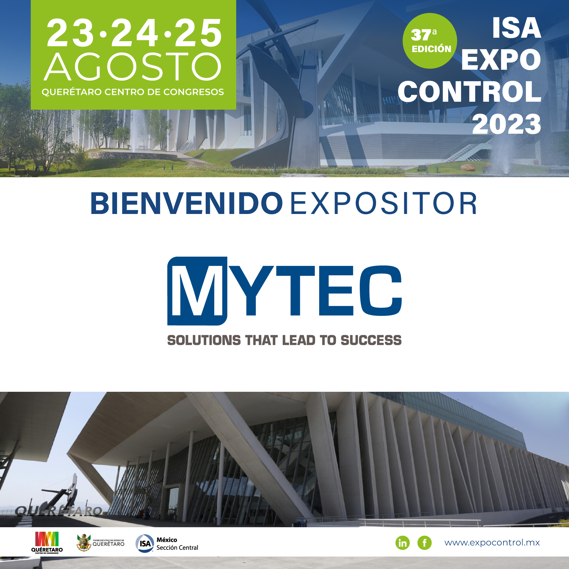 ISA Sección Central México on Twitter: "Bienvenido Expositor Mytec Conoce más: https://t.co ...
