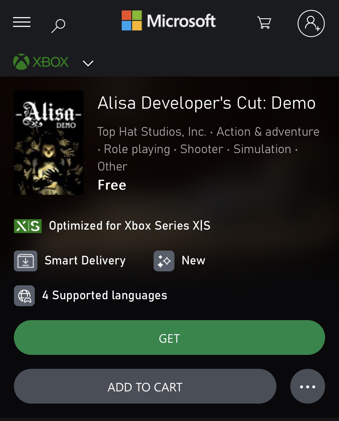 Jawmuncher on Twitter: "Alisa Developer’s Cut Demo is now available on Xbox Developed by ...
