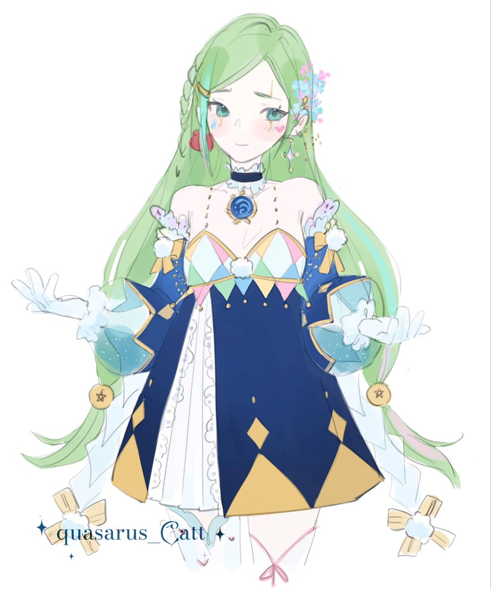 「Clownya (Usagichi Kuruni) #originalchara」|Quasarus Catherineのイラスト