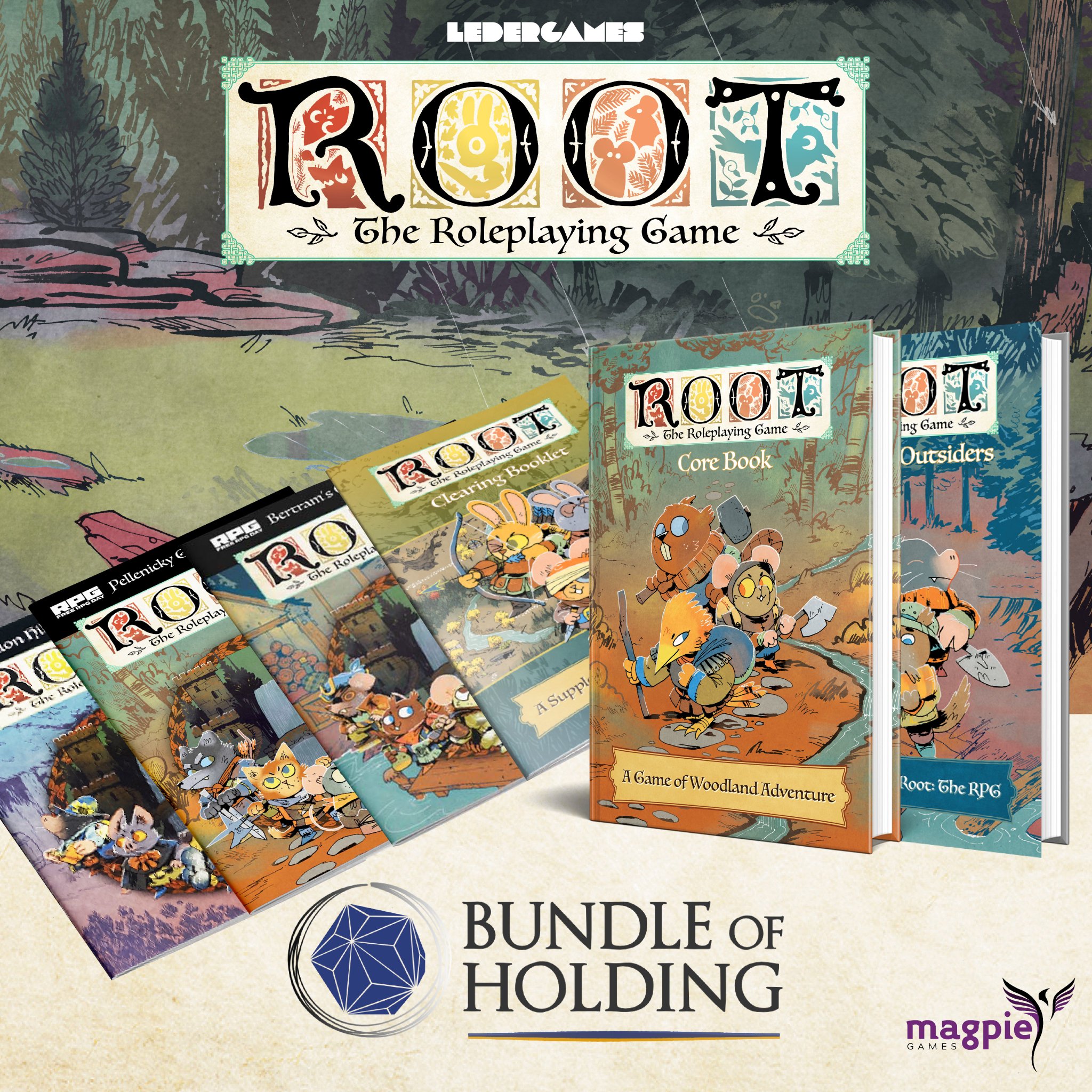Magpie Games on Twitter: "We are thrilled to announce the Root: the RPG bundle with ...