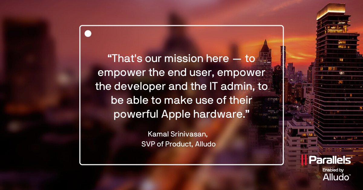 Parallels on Twitter: "🎧Podcast alert!🎧 Listen to @9to5mac's Apple @ Work — @helloalludo's Kamal ...