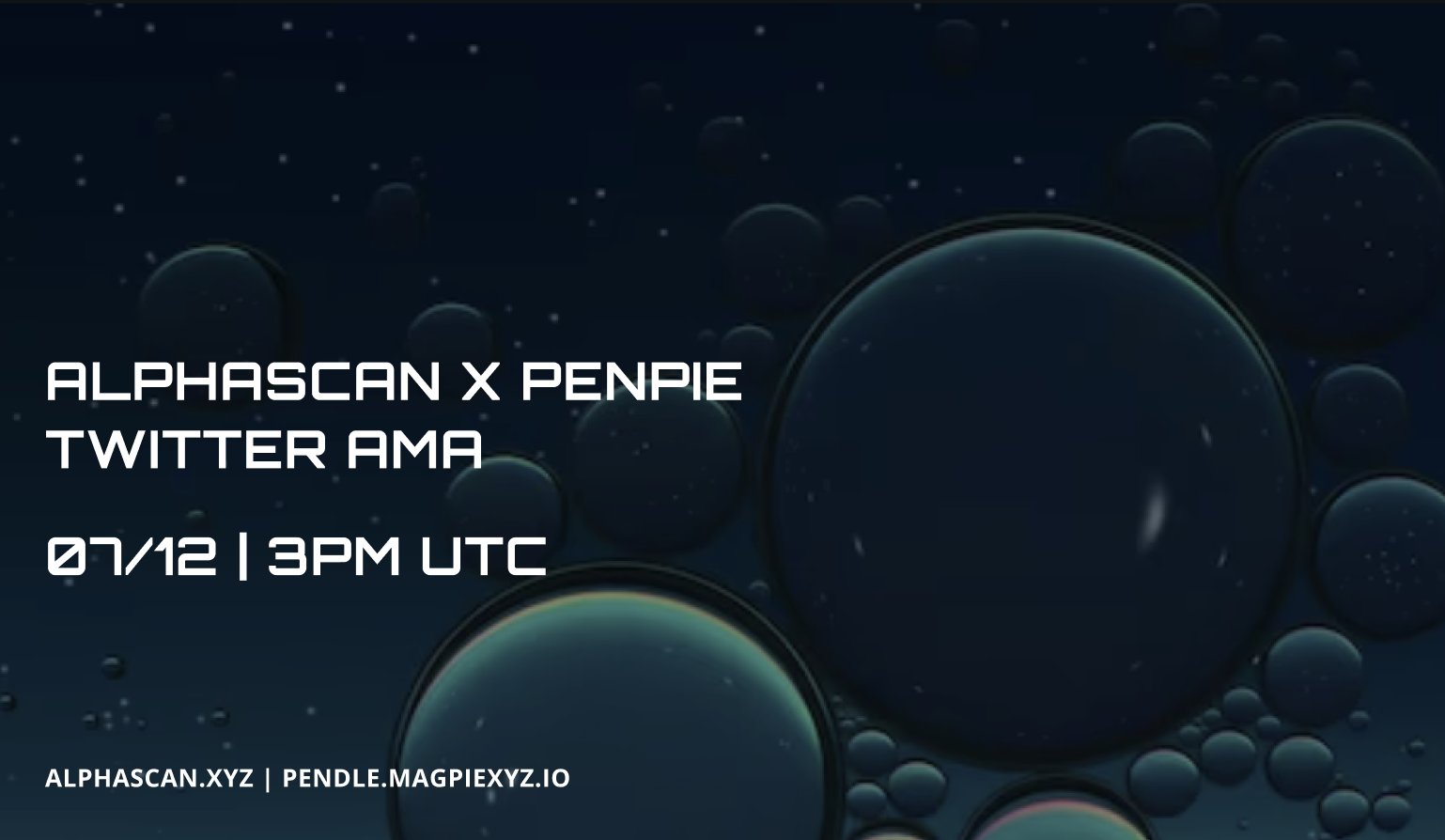 AlphaScan(🔎,🧠) on Twitter: "On this wednesday, we'll have an AMA with our good frens from ...