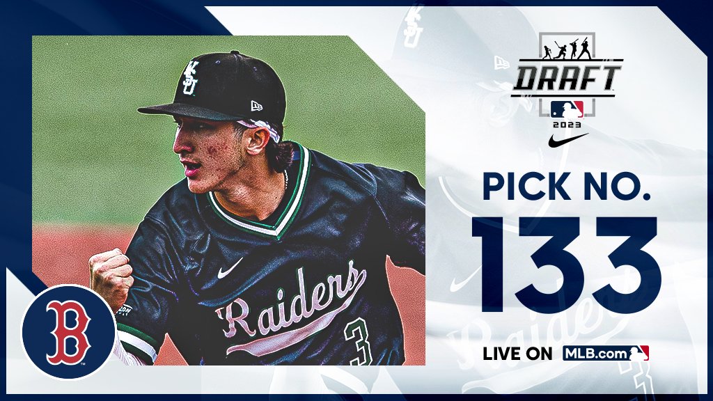 MLB Draft on Twitter: "With the 133rd pick, the @RedSox select Wright State (OH) shortstop ...