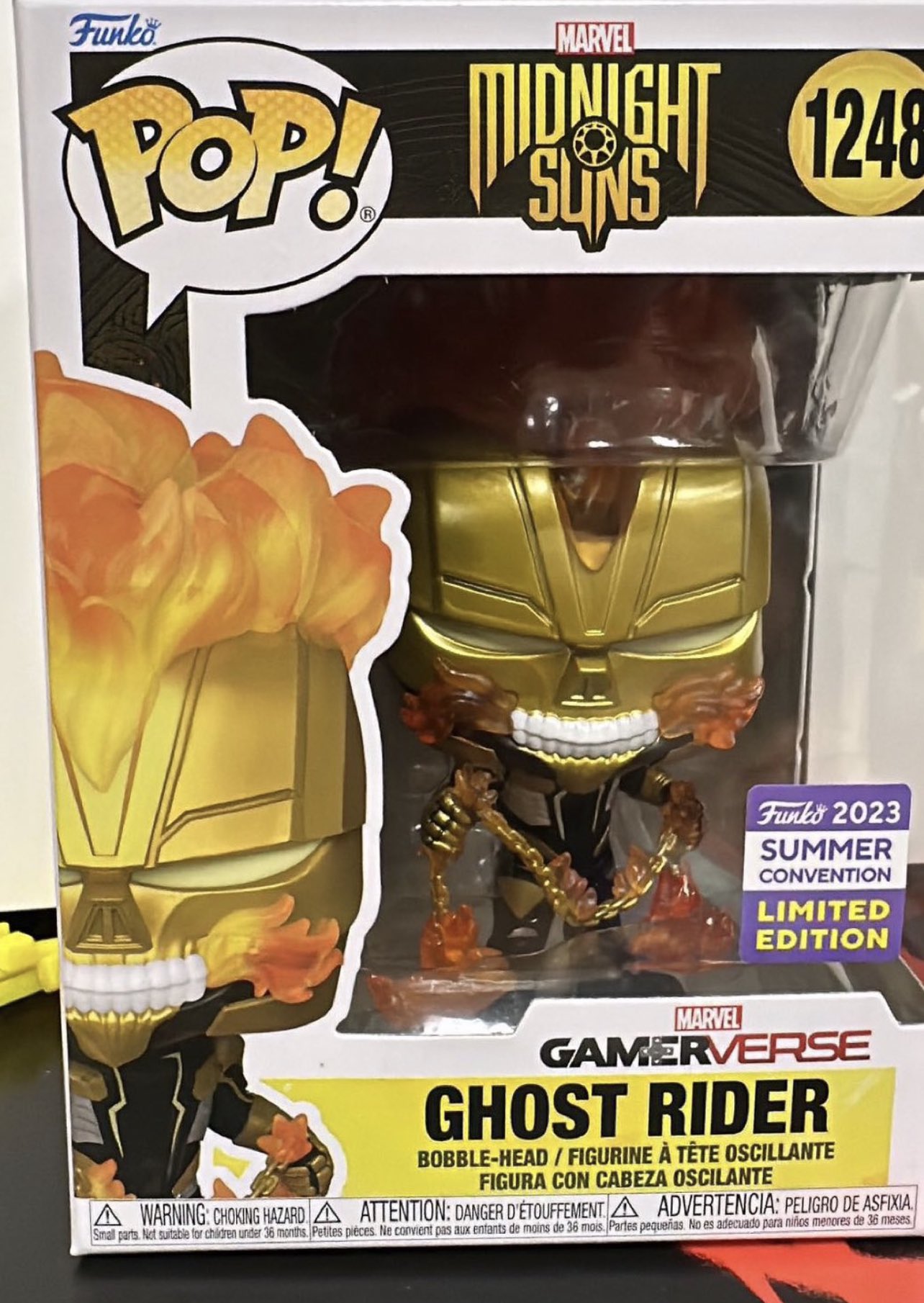 Funko POP Hunters on Twitter: "First look at SDCC exclusive Midnight Suns Ghost Rider! 📷 Gavin ...