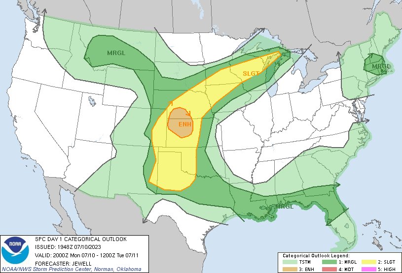 Storm Prediction Center Convective Outlook