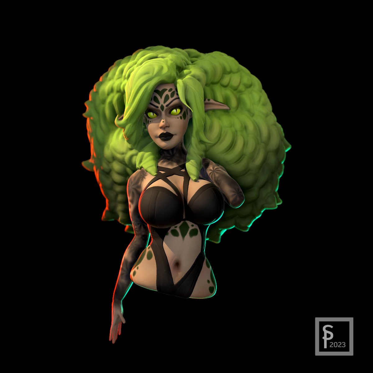 Akira Raikou 🖤🥀 on Twitter: "RT @Sanne_Hellyeah: did this 3D sculpt to keep the creative muscles ...