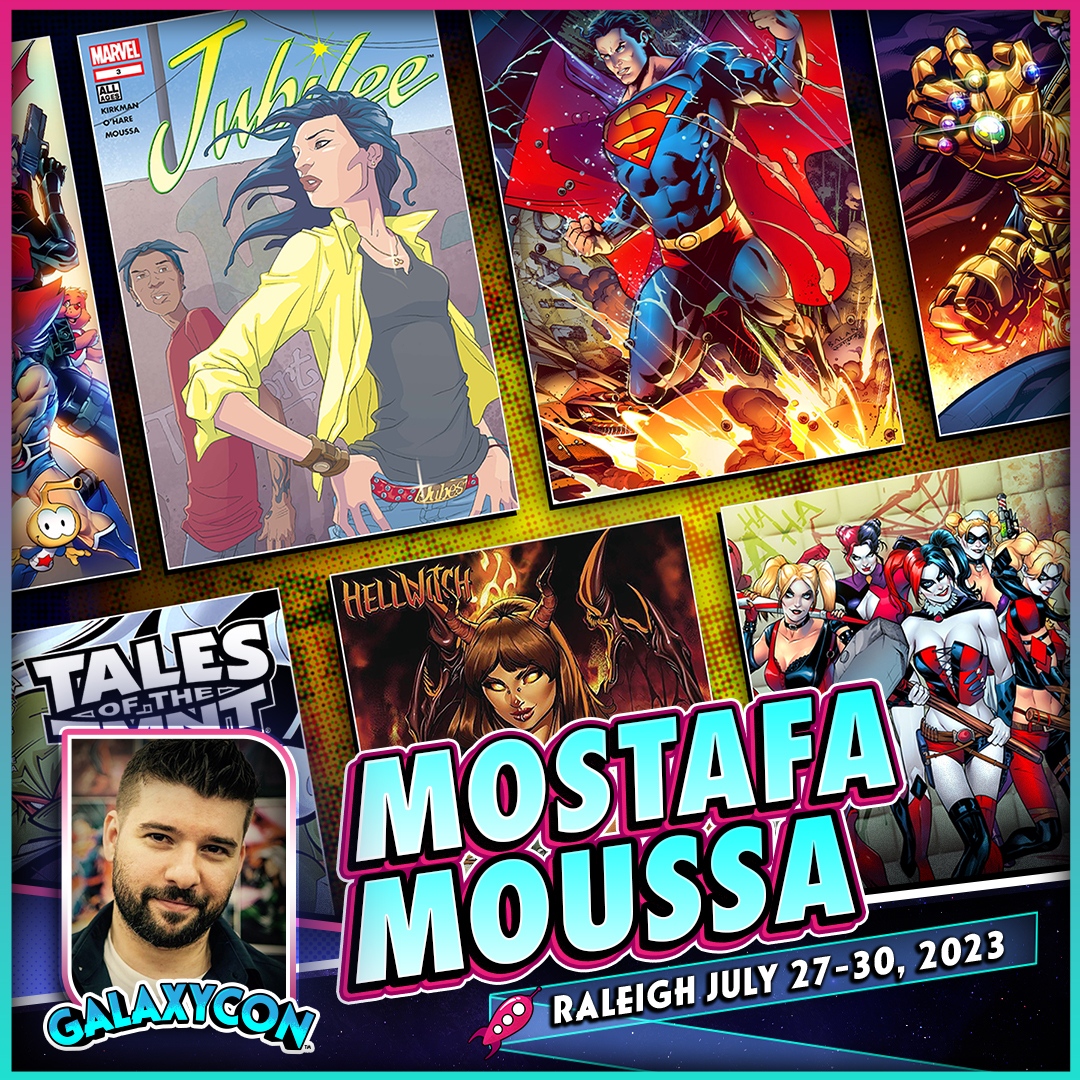 GalaxyCon Raleigh on Twitter: "Meet Mostafa Moussa at GalaxyCon Raleigh July 27-30, 2023 at the ...