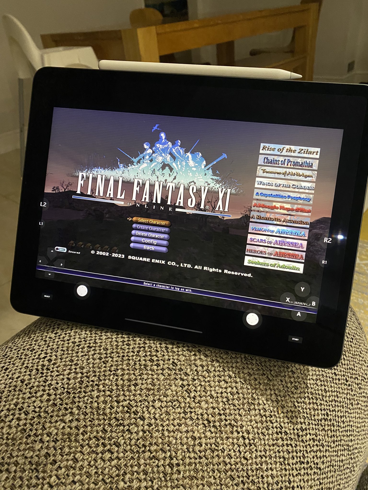 David Springate On Twitter Streaming FFXI From My PC To My IPad Pro david-springate-on-twitter-streaming-ffxi-from-my-pc-to-my-ipad-pro