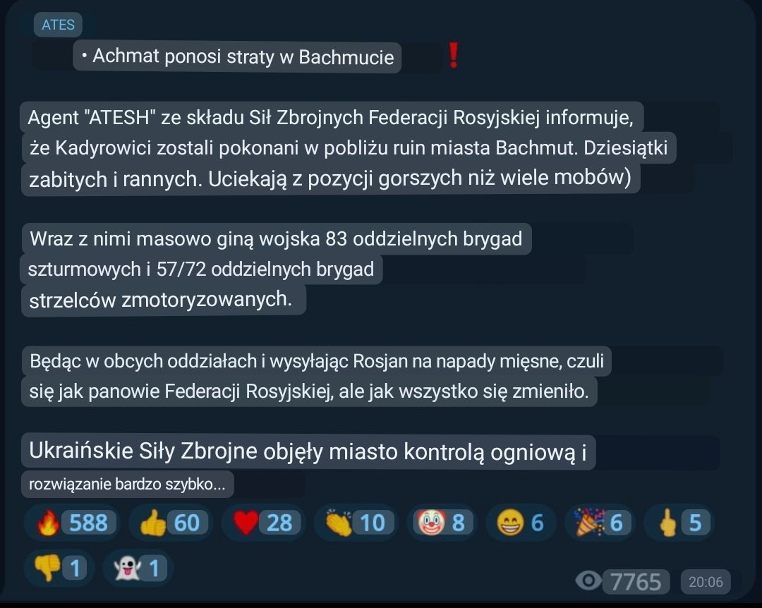 Michal Fella #StopRusyfikacjiPrawicy on Twitter: "Kadyrowcy zostali pokonani na obrzeżach ...