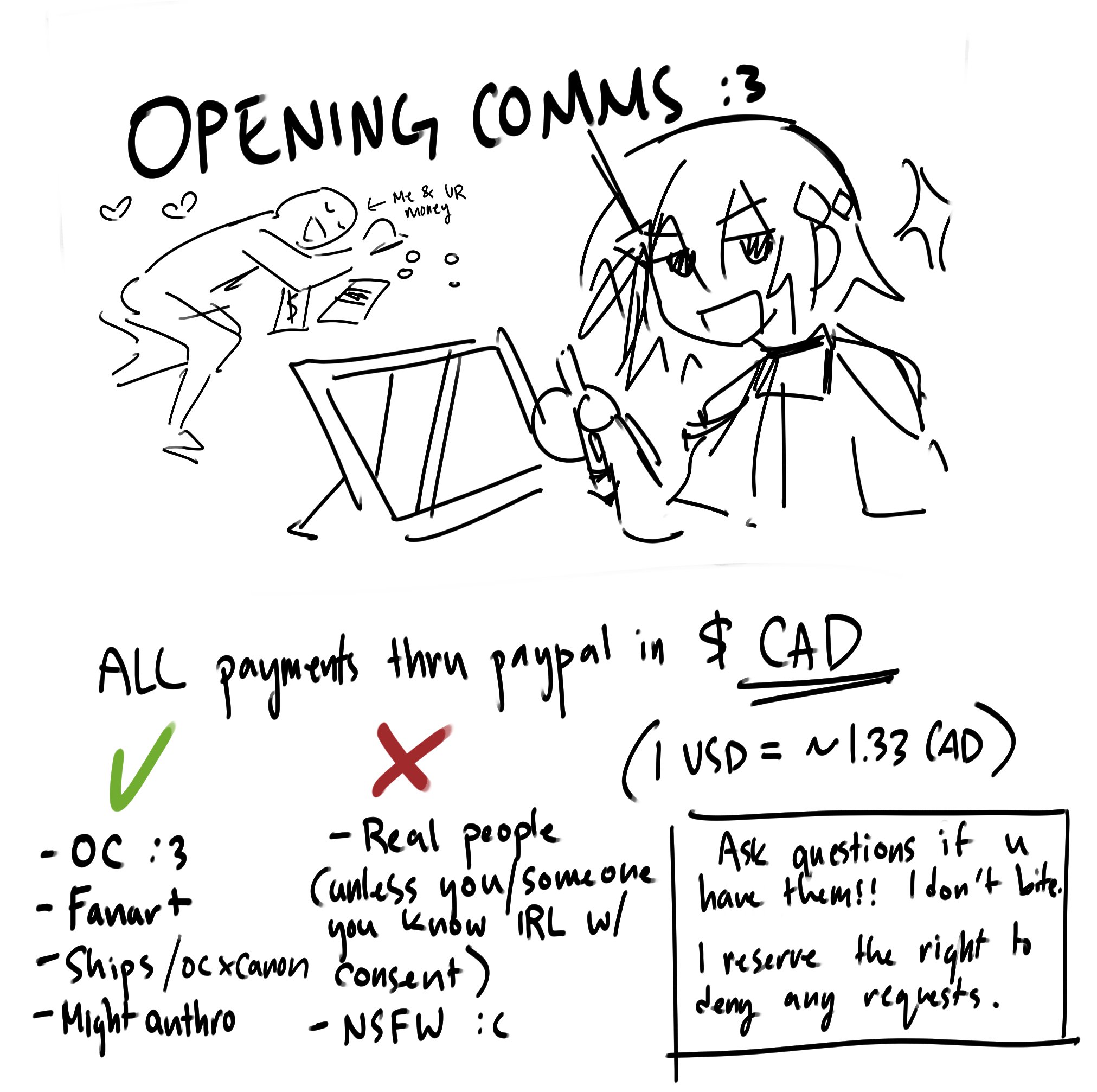 syuuji 🐠 on Twitter: "hi guys im opening c0mmissions :3 ... rts appreciated i love u all!!! my ...