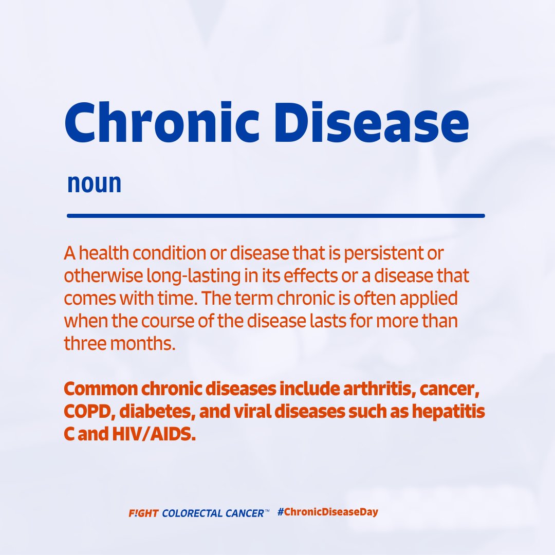 Chronic Disease Definition