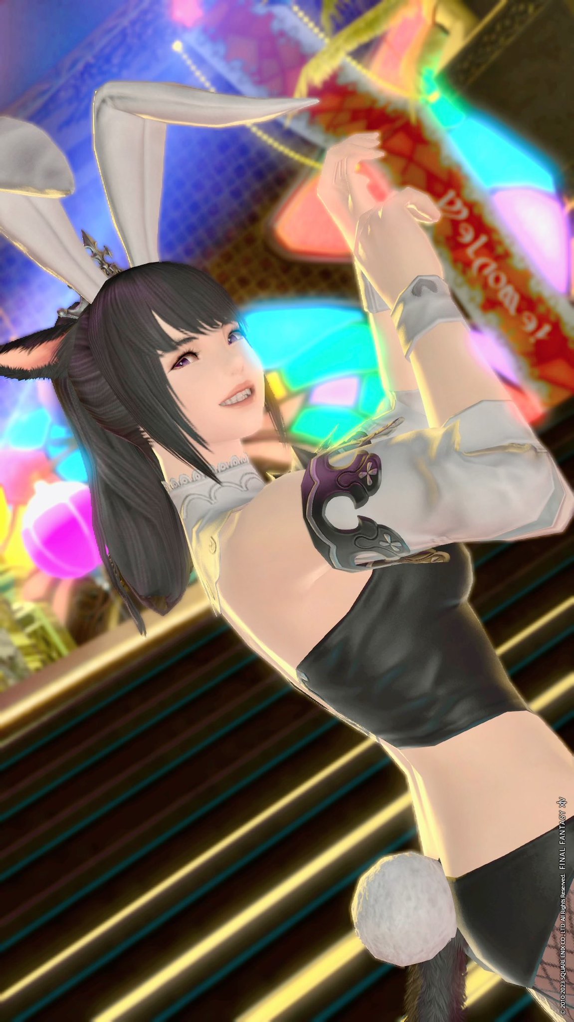 せつな@FF14 on Twitter: "おはようございます(*^^*) #FF14 #おはミコ #ゴールドソーサー・フェスティバルが始まったのであなたのバニーな姿を見せて下さい https ...