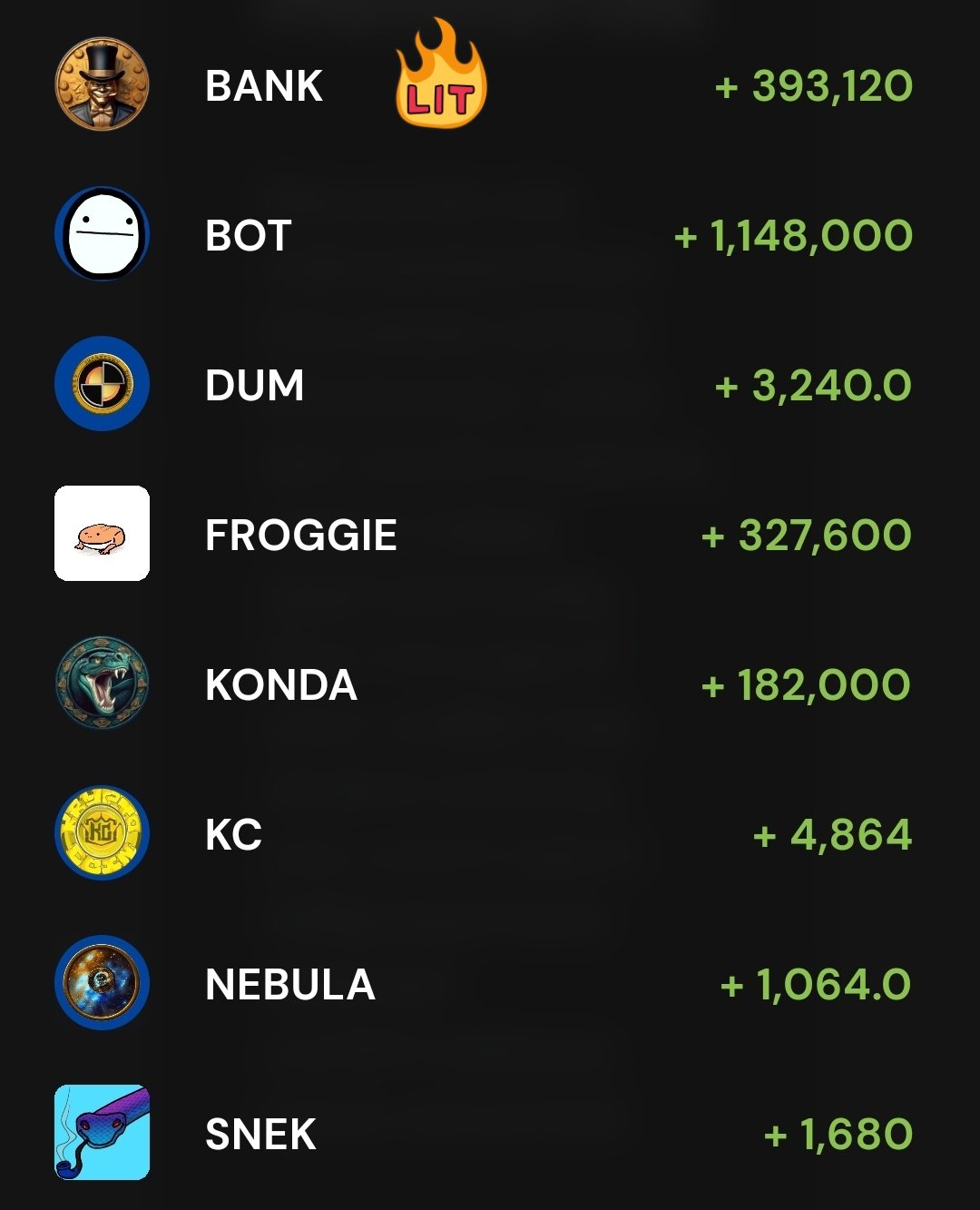 Baeteen on Twitter: "🫡 Day 5 of showing my #WeirdOz token earnings from my account Featuring ...