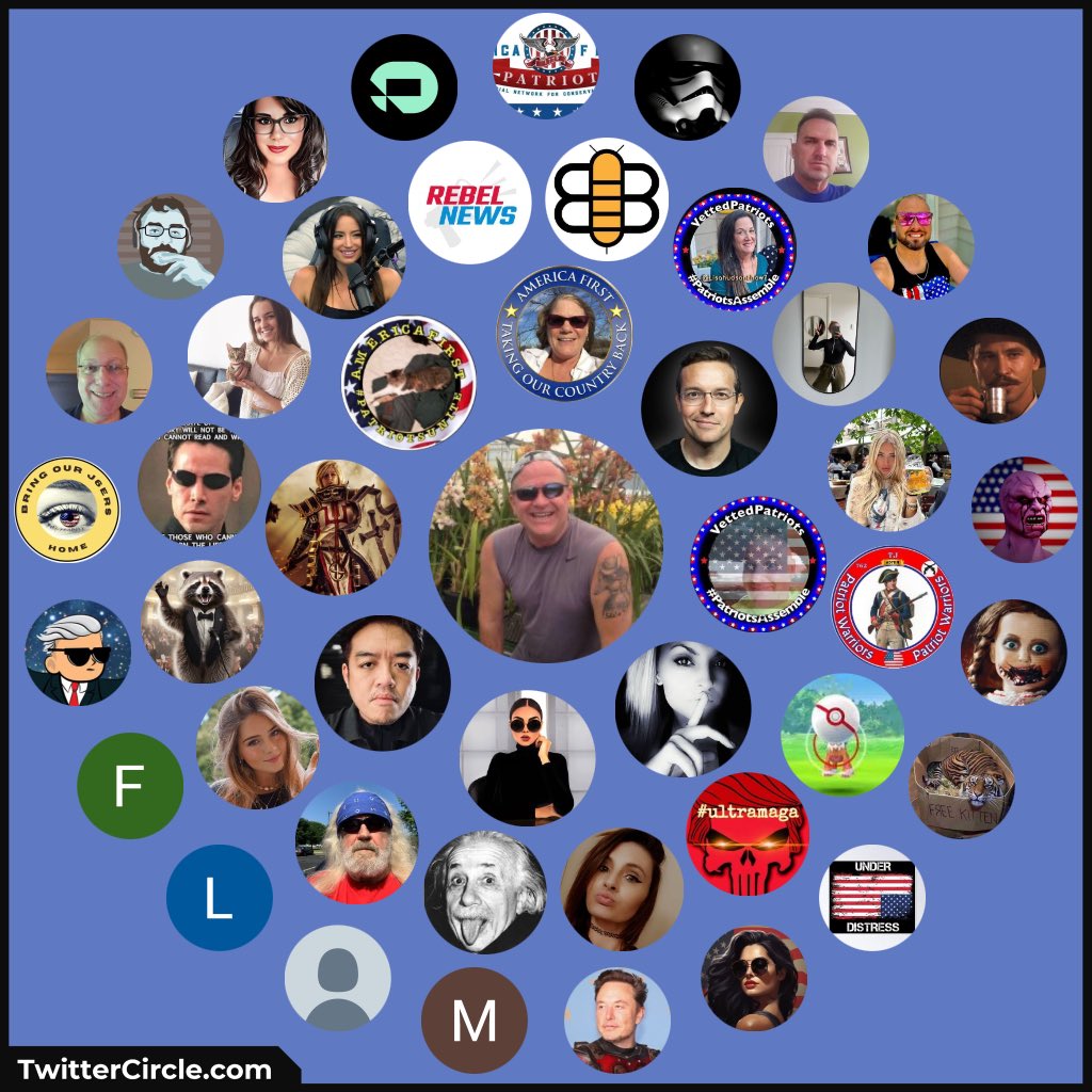 Lawrence Anderson on Twitter: "My Twitter Interaction Circle generated by https://t.co ...