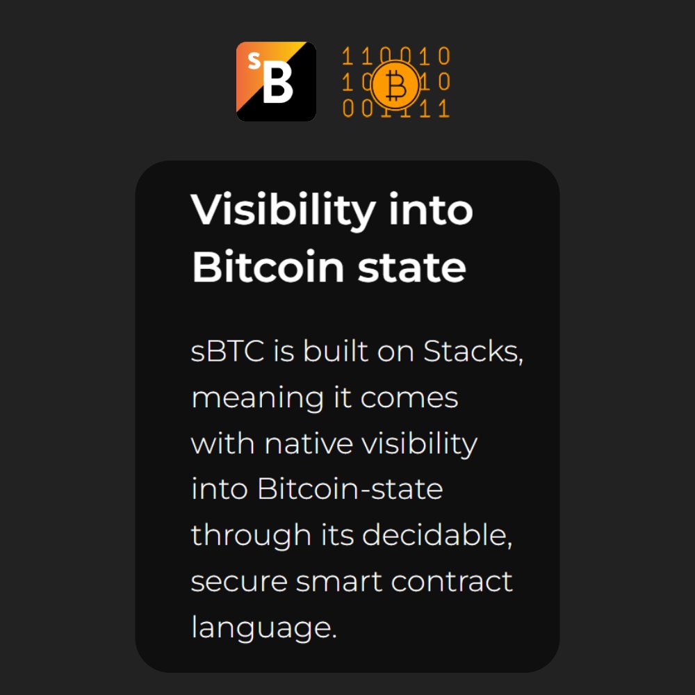 stacks.btc on Twitter: "Build on #Bitcoin Build with sBTC. https://t.co/O40vsJw8pN" / Twitter