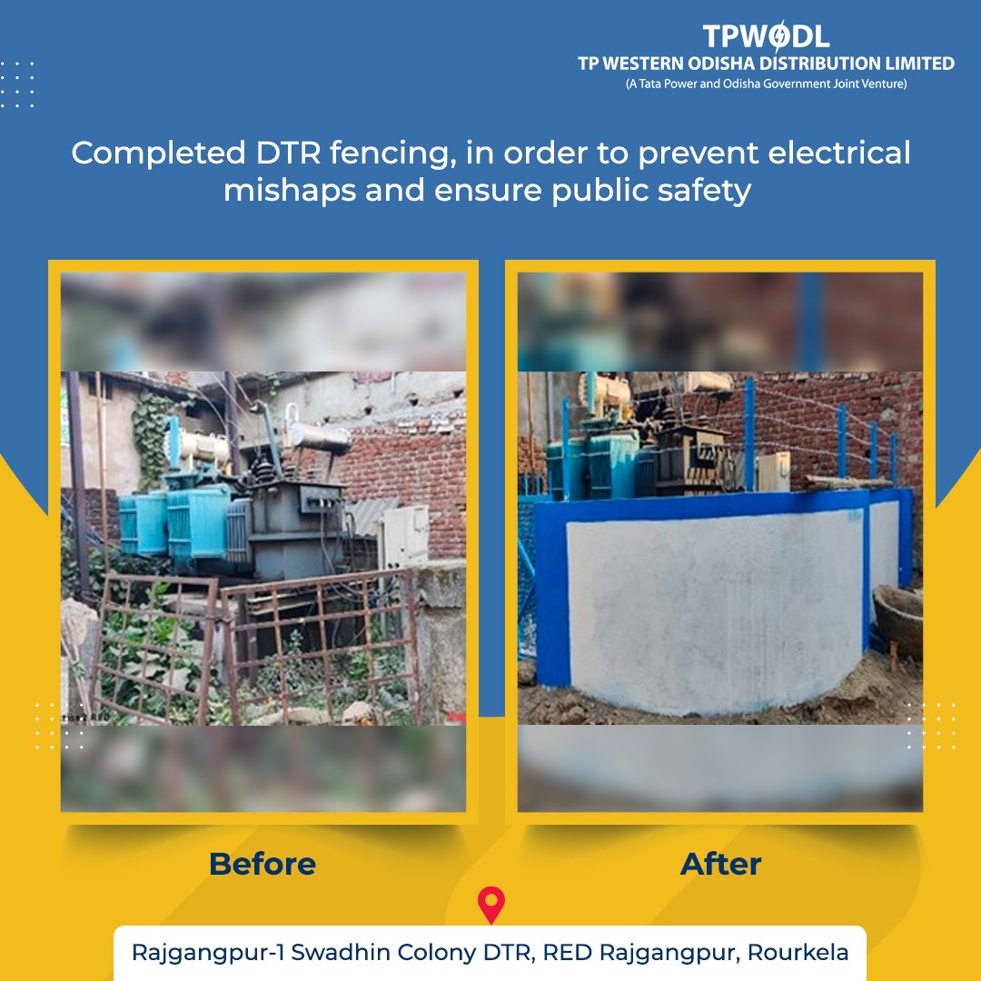 TP Western Odisha Distribution Ltd. on Twitter: "#TPWODL prioritises general safety by ...