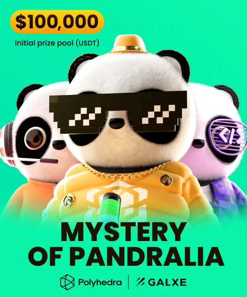 CryptoDuck 🔴 on Twitter: "กิจกรรม "ล่า-หา-หมี" Pandralia จาก @PolyhedraZK ชิงขุมทรัพย์ $100,000 ...