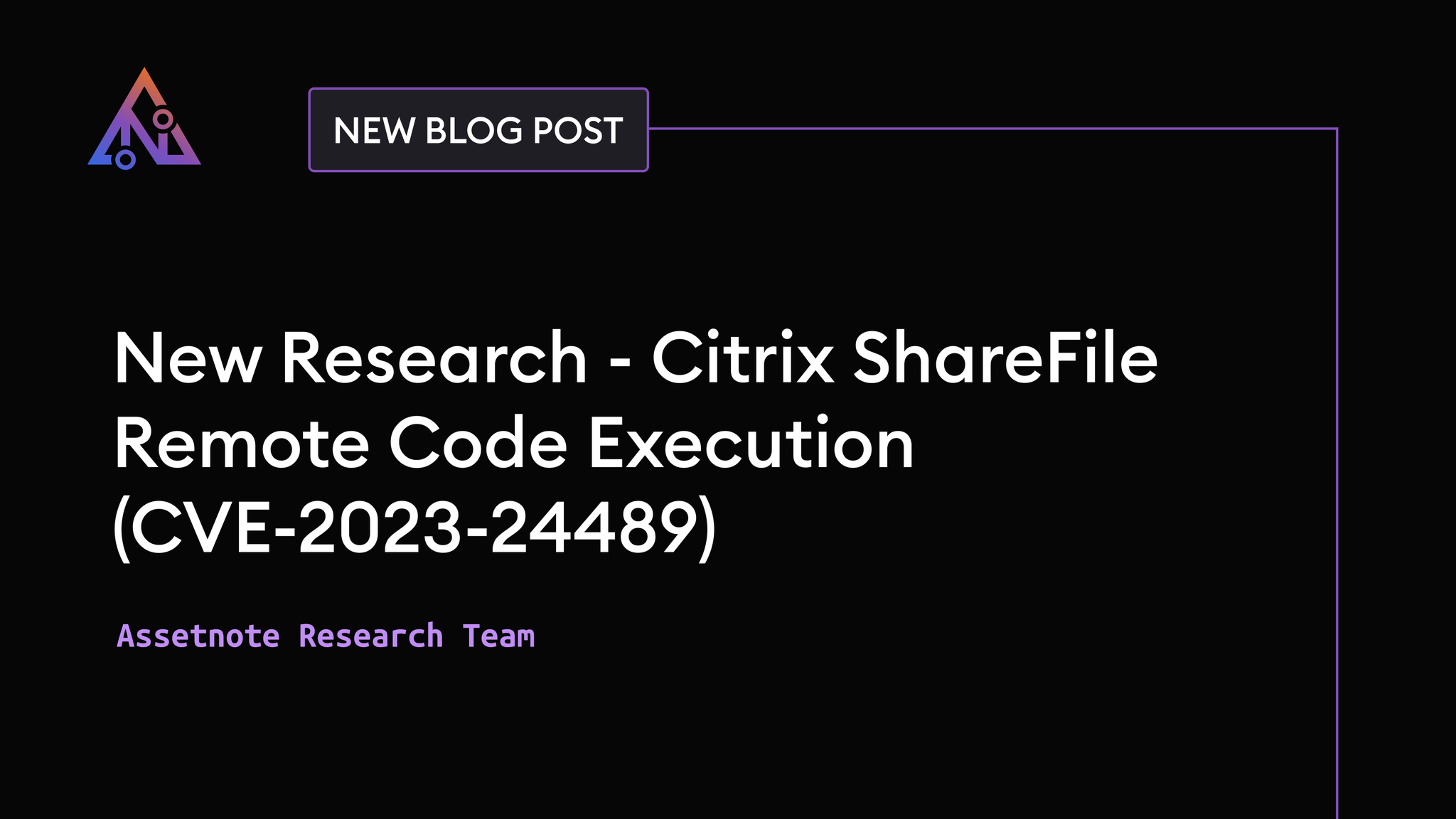 Assetnote on Twitter: "Given the recent high profile breaches of file transfer software, our ...