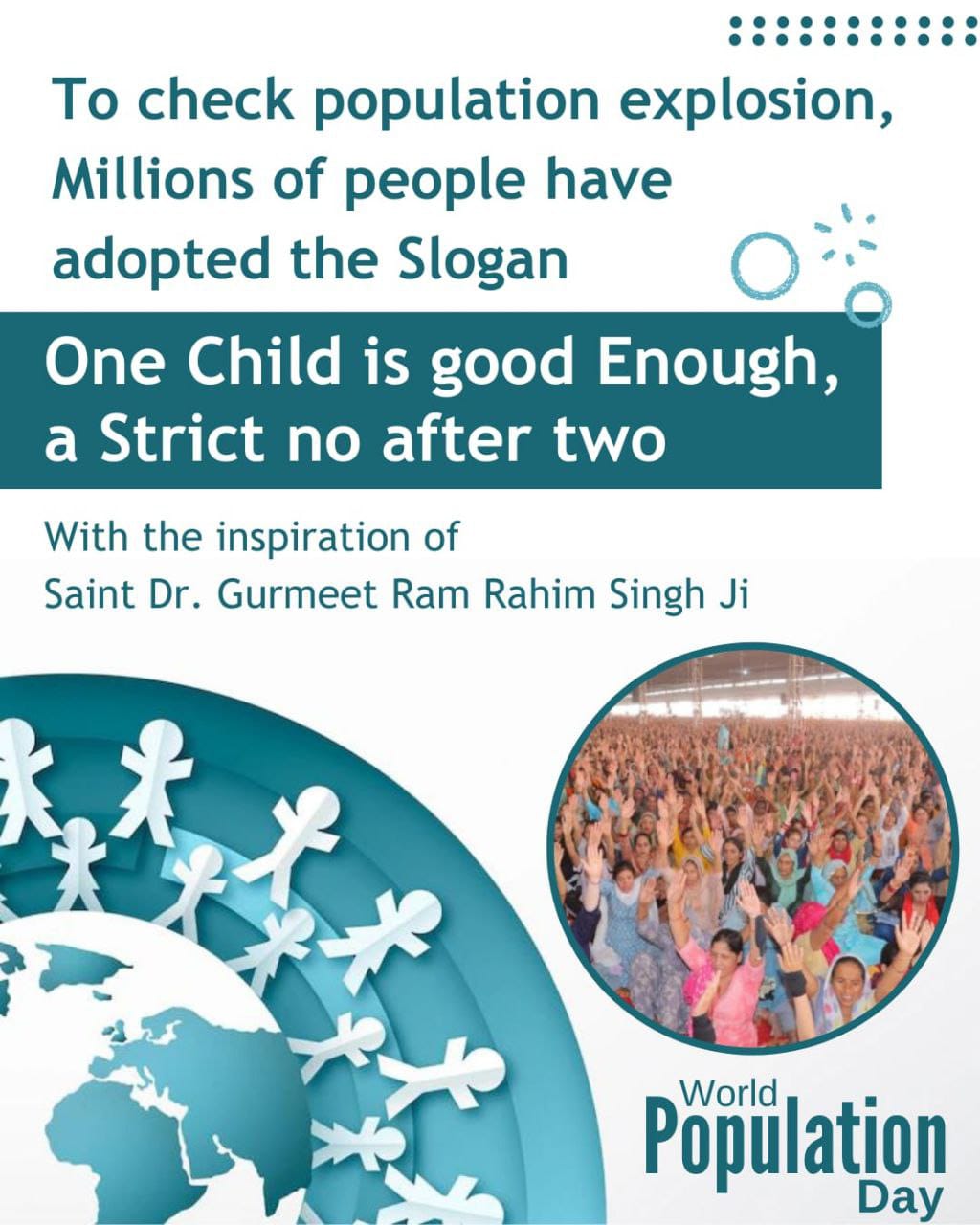 Population Explosion Slogans