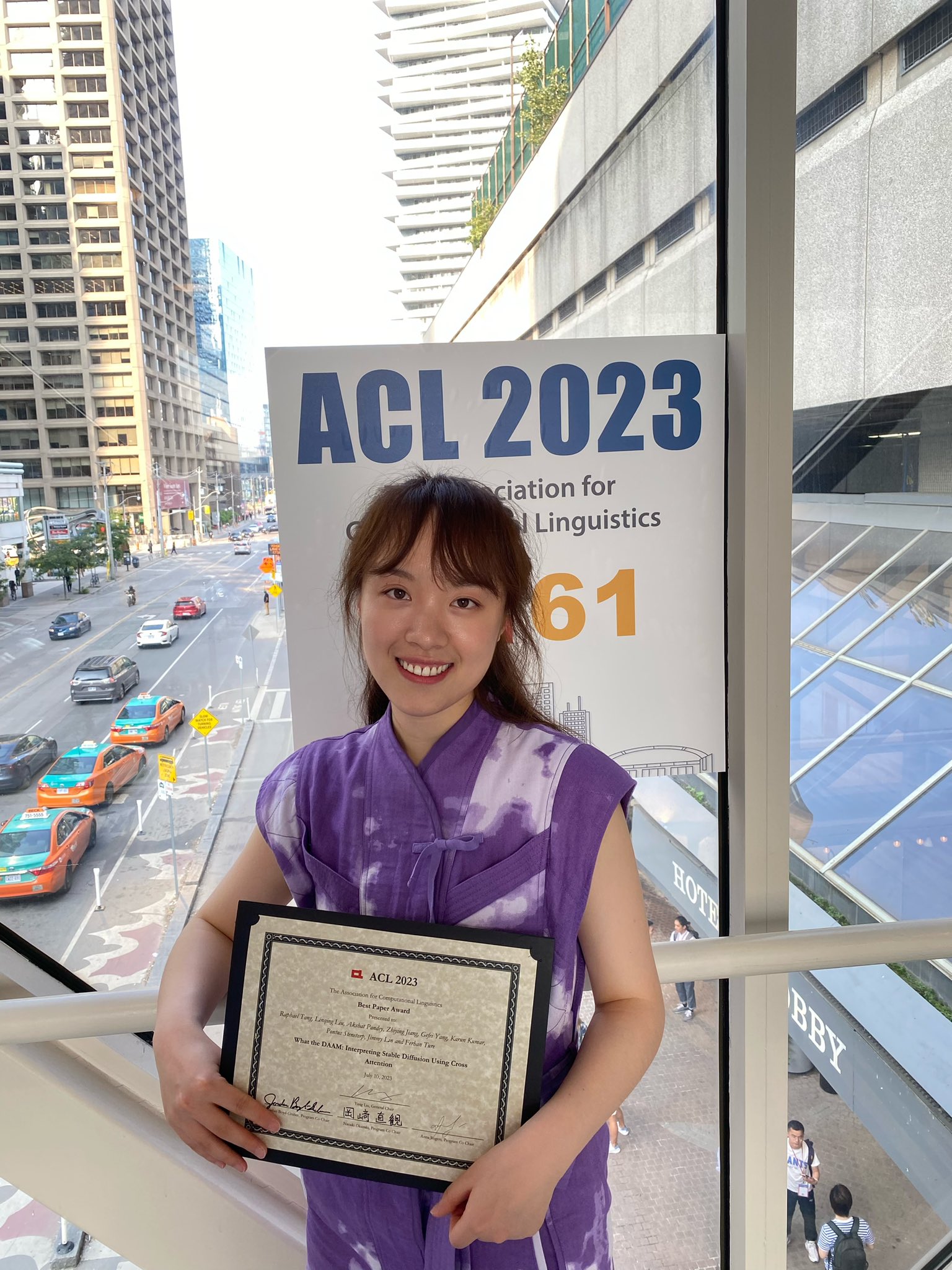 Linqing Liu @ ACL 2023 on Twitter: "What better than to wrap up a PhD with the BEST PAPER AWARD ...