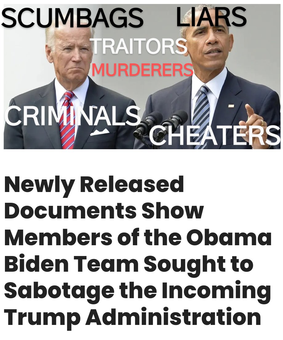 🇺🇸 Rich Howard 🇺🇸 on Twitter: "Newly released documents confirm what millions of Americans have ...