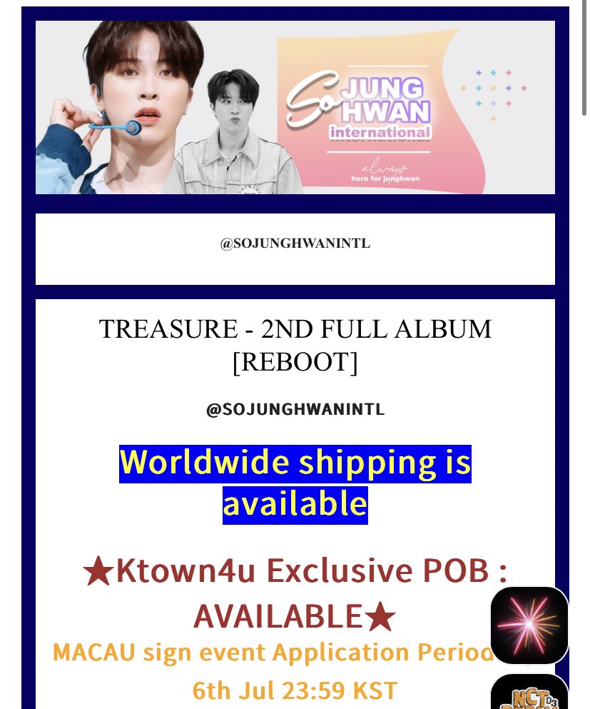 JUNGHWAN INTERNATIONAL on Twitter: "[📦] KTOWN COLLAB Precious/Hwanrangdans ‼️ If you are ...