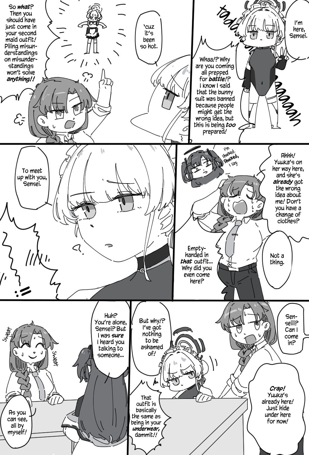 Paracite on Twitter: "@mikazukimo_4780 [EN Version] Artist's Comment: Toki and Female Sensei ...