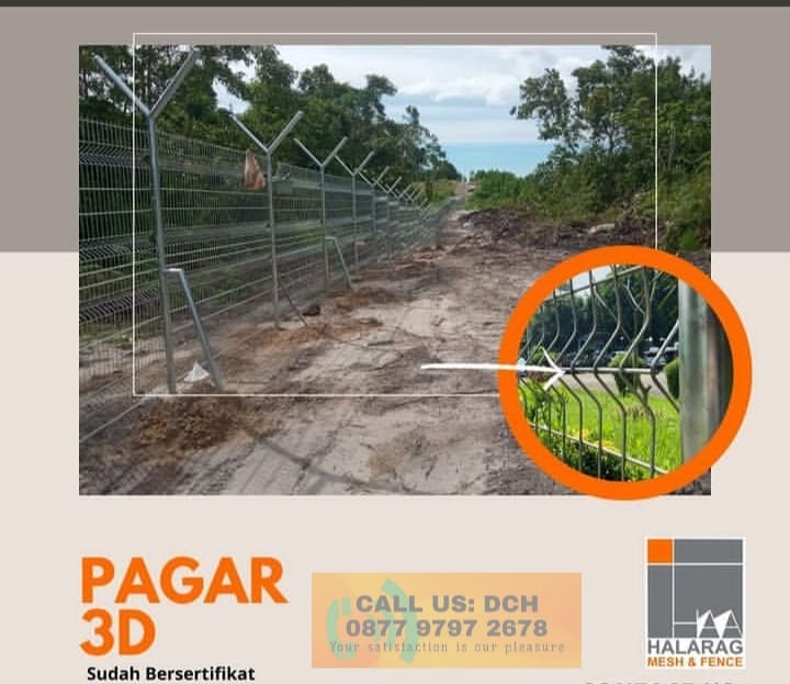 Dicky Halarag (DCH) on Twitter: "DaKh@ - Pagar PAS Wiremesh PAGAR 3D / V fence DCH 0877 9797 ...