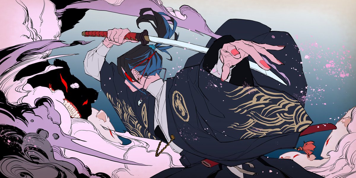 見た人は無言で躍動感を魅せる」|TERU👹 初個展：7/8~7/19 原宿アニコリミックスギャラリーのイラスト