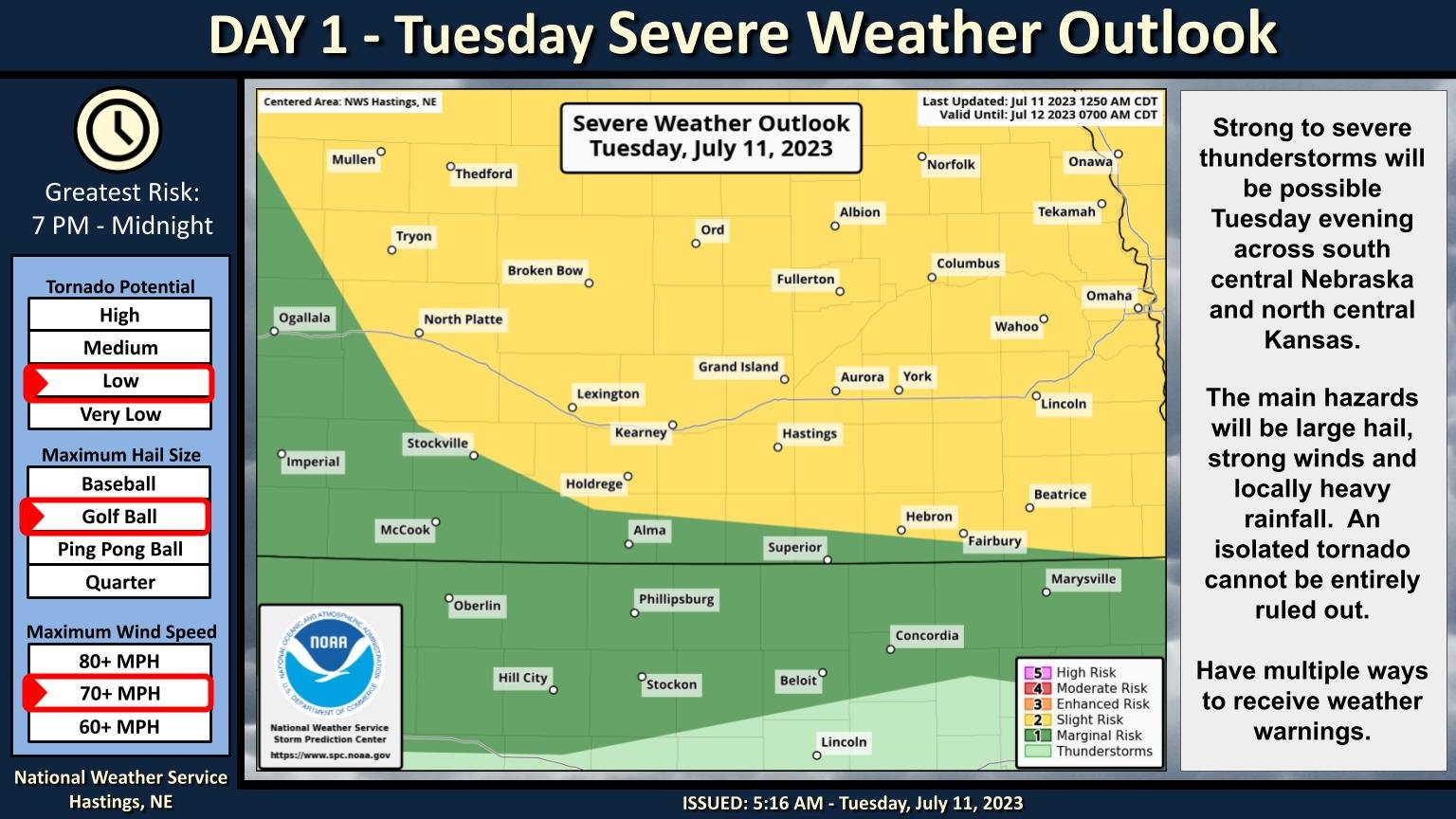 Nws Hastings On Twitter Thunderstorms Are Expected To Develop Along A