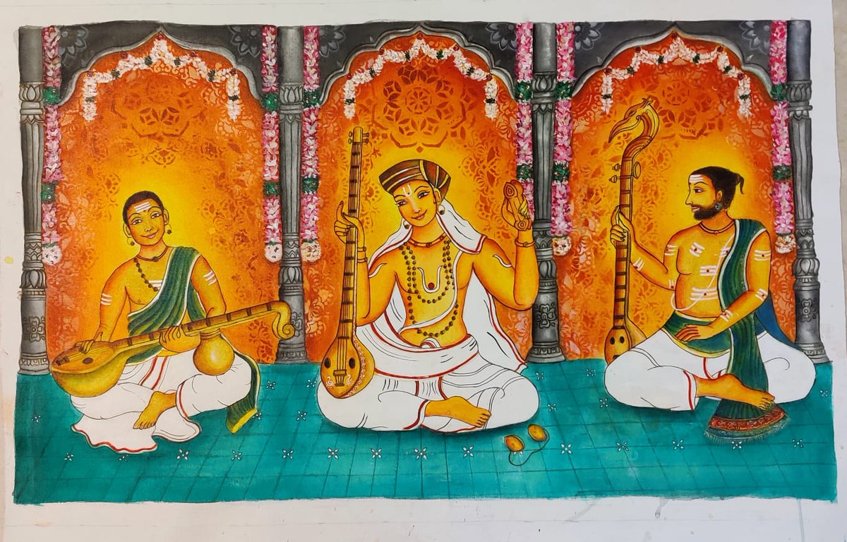 Carnatic Music Trinity The Trinity Of Carnatic Music, Thyagaraja