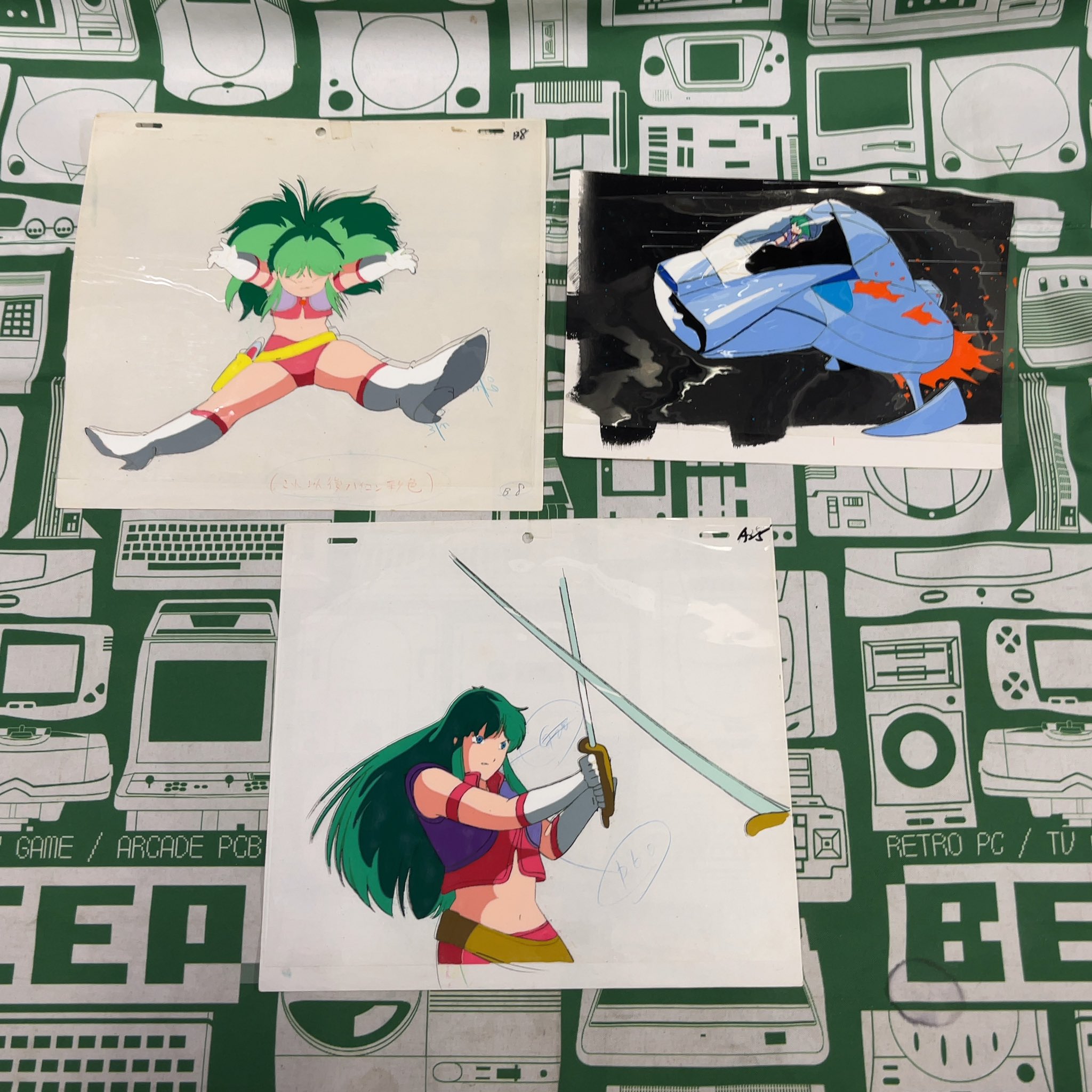 BEEP秋葉原店 on Twitter: "「タイトー LDゲームコレクション」の発表で #タイムギャル がトレンドに 記念して「タイムギャルのセル画3点セット」「忍者ハヤテ マーキー」を夜店 ...