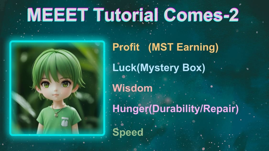 MEEET on Twitter: "📣MEEET Strategy Comes- 2 What you most want to know: NFT attribute addition ...