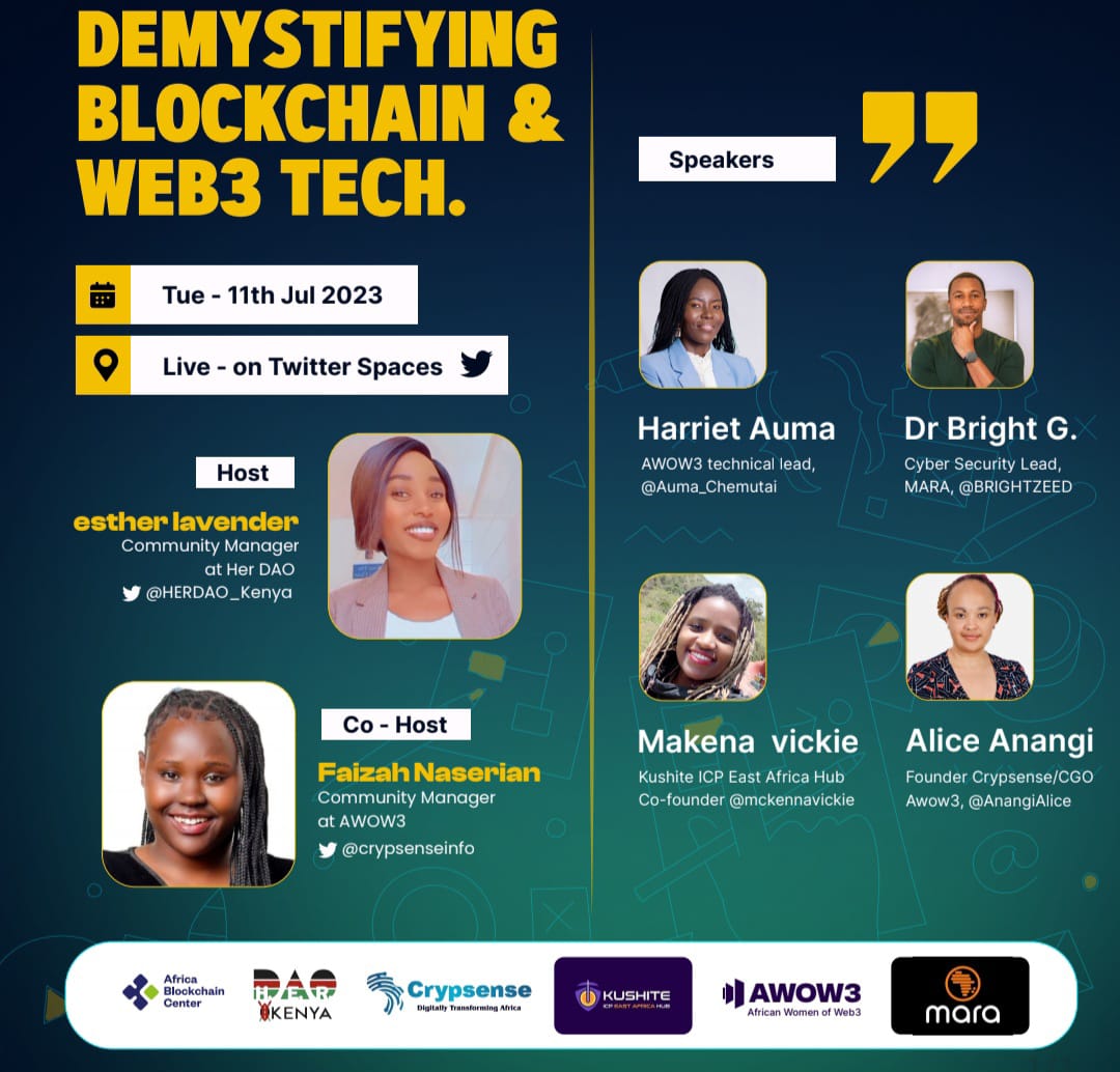 H.E.R. DAO Kenya on Twitter: "🌐 Join us tonight at 8:00 pm EAT for an electrifying Twitter space ...