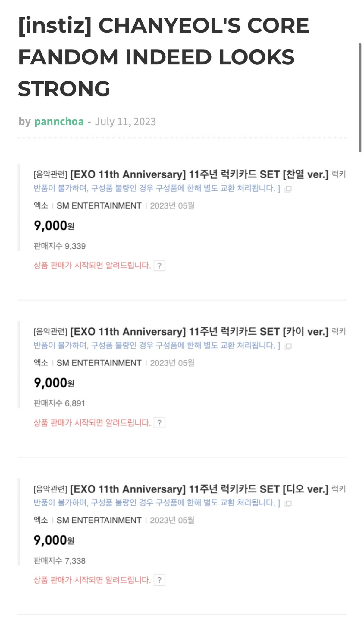 notpannchoa on Twitter: "[ notpannchoa ] Knets react to Chanyeol's constant popularity https://t ...