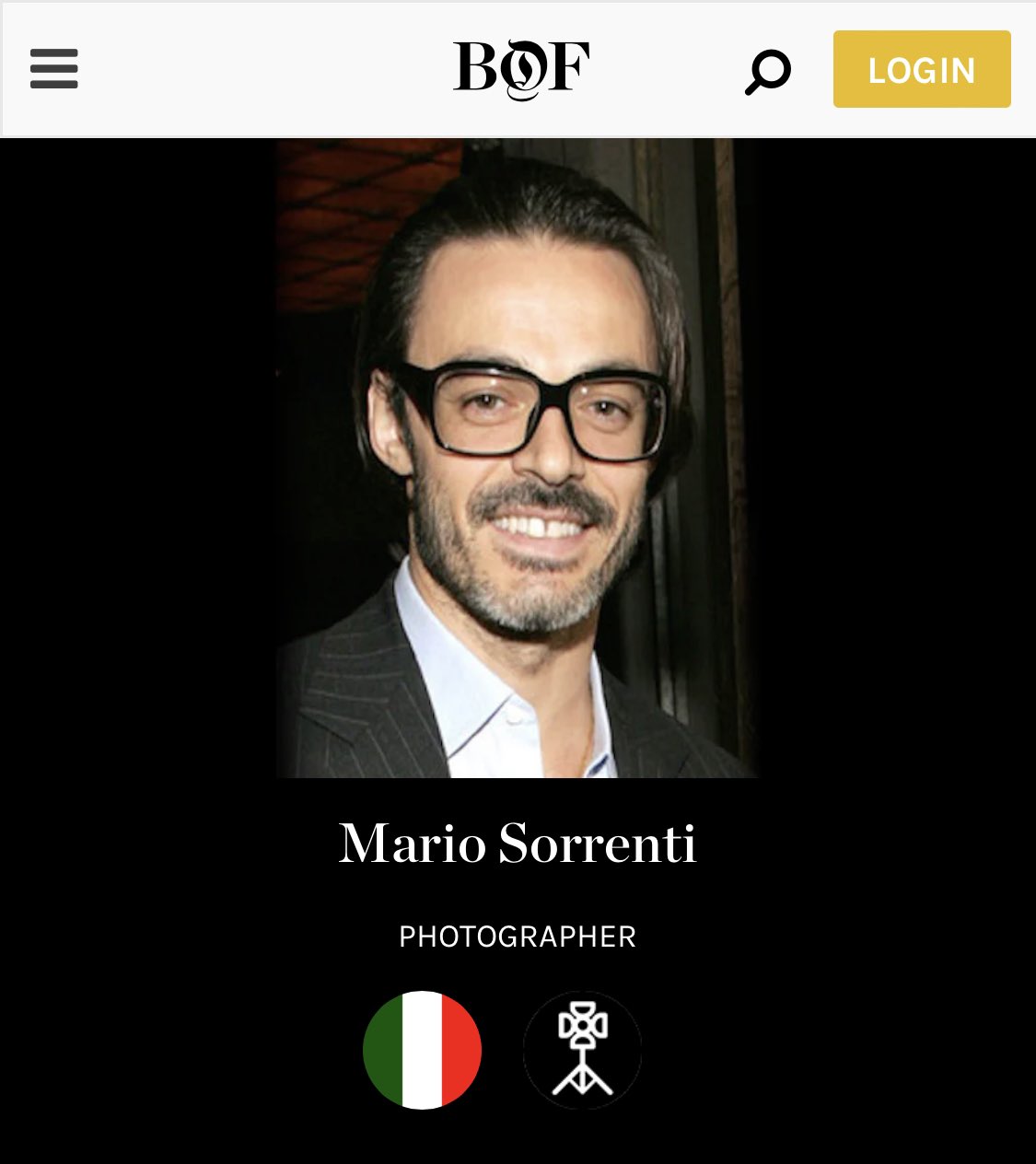 Mario Sorrenti Bof 500 The People Shaping The Global 60 Off