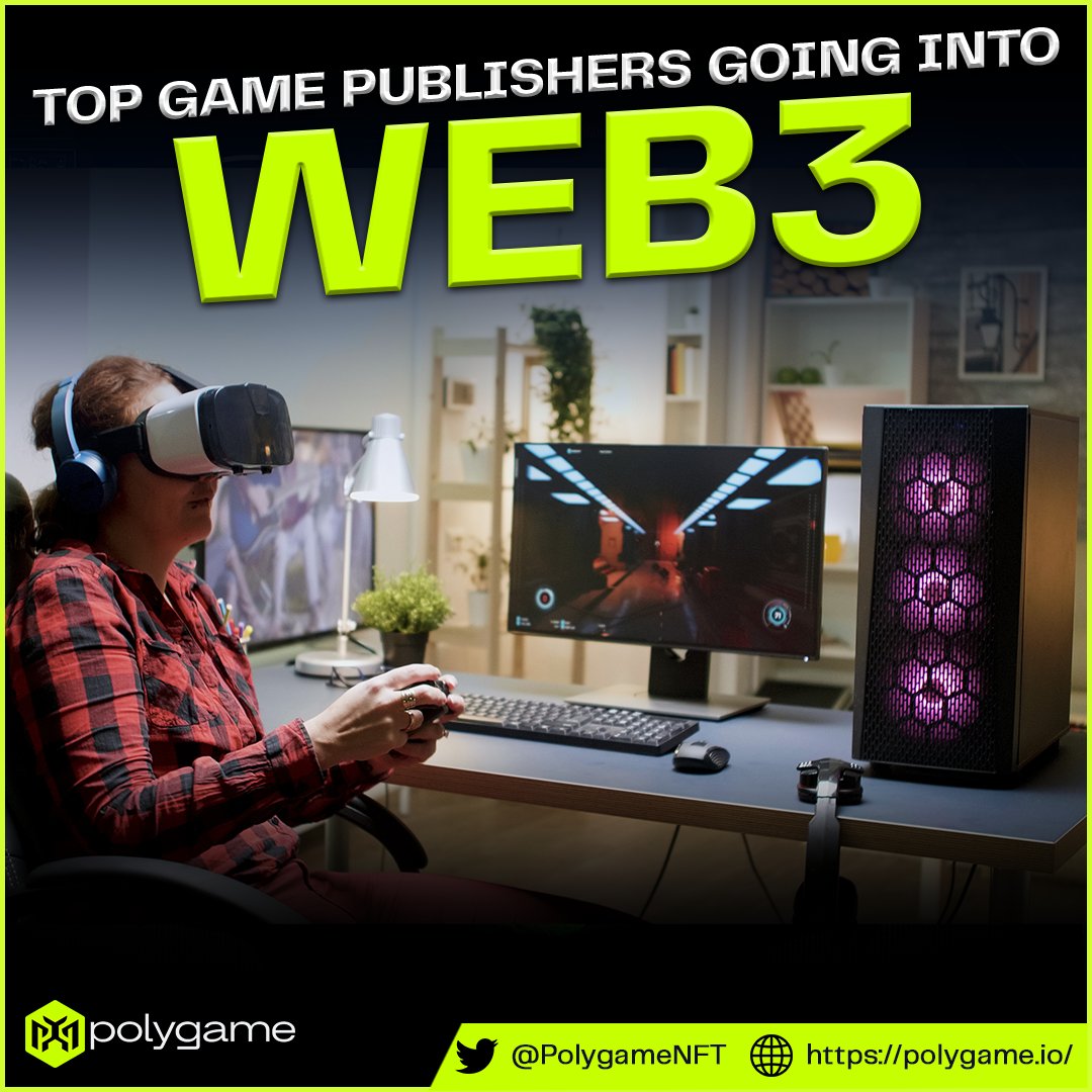 Polygame on Twitter: "Dive into the future of gaming with us 🎮 Top game publishers like @Ubisoft ...