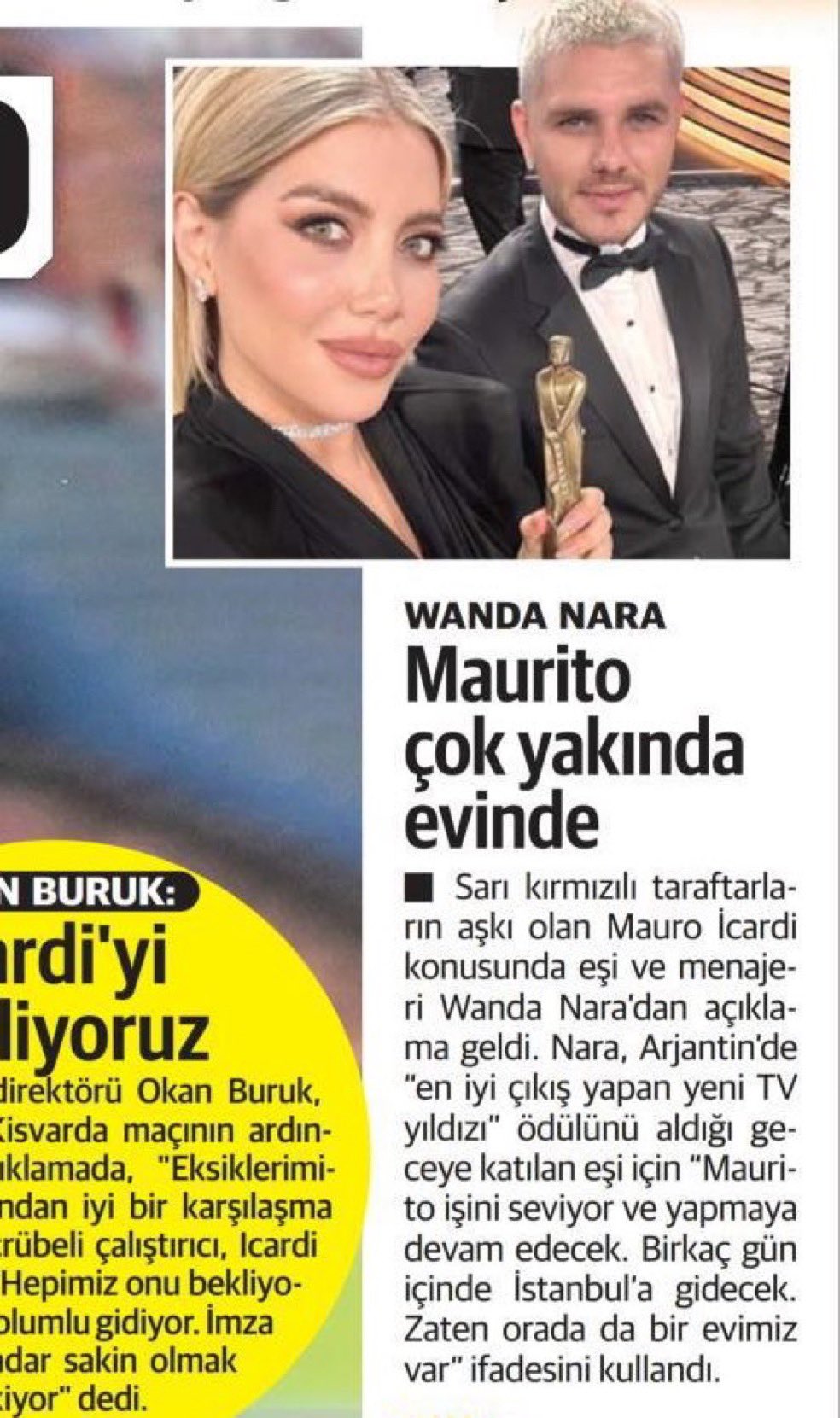 Aslan Medya on Twitter: "SON DAKİKA! Wanda Nara, Icardi’nin geleceği tarihi duyurdu! Wanda Nara ...