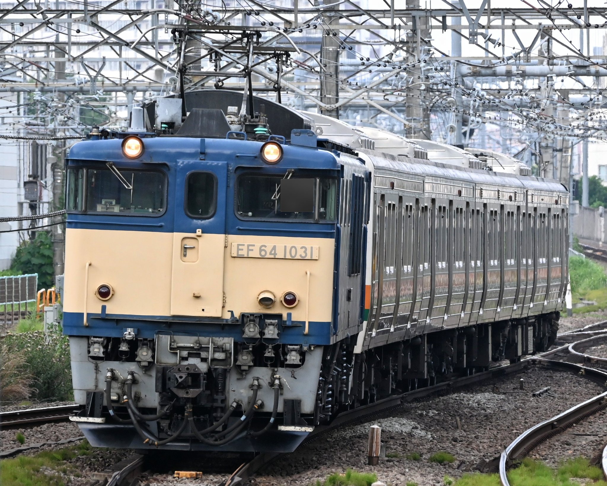 電車好き on Twitter: "7/11 EF64 1031+211系 ロクヨン牽引とのことだったので撮影しにいきました！ ここは4両だと右が寂しくなりますね… https://t.co ...