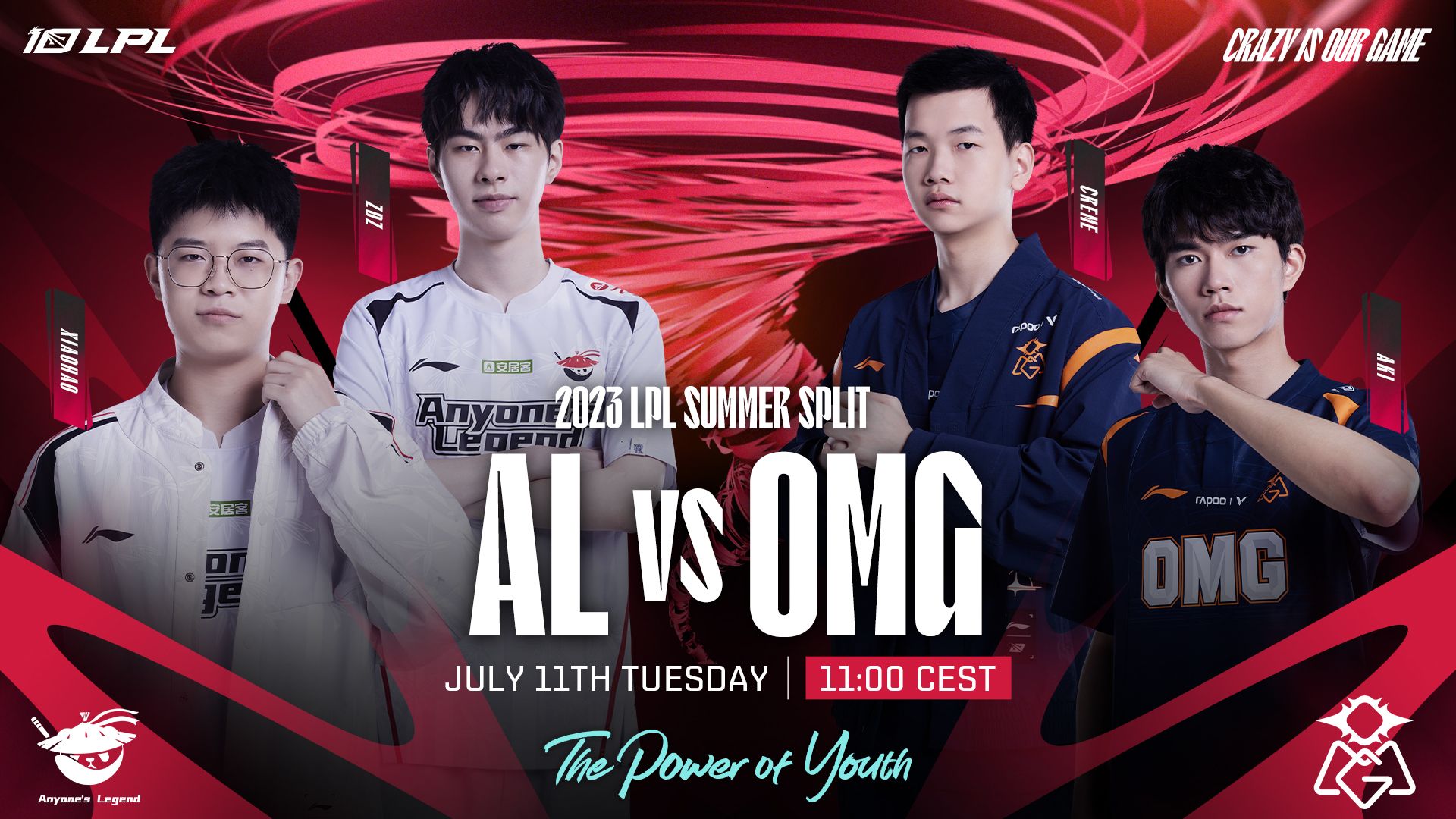 LPL on Twitter: "One down, two more to go AL vs OMG, coming up next! 📺:https://t.co/389bkdbGmk 📺 ...