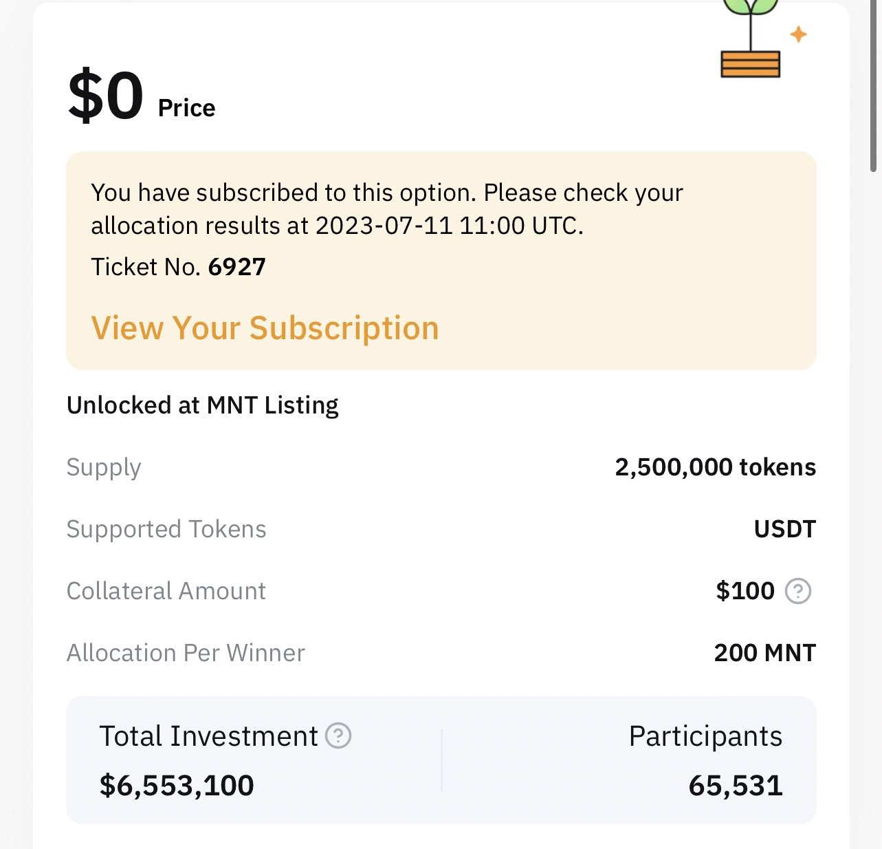 CryptoLord NE 📊📈 on Twitter: "Over 65k people contributed for the limited available spot for the ...