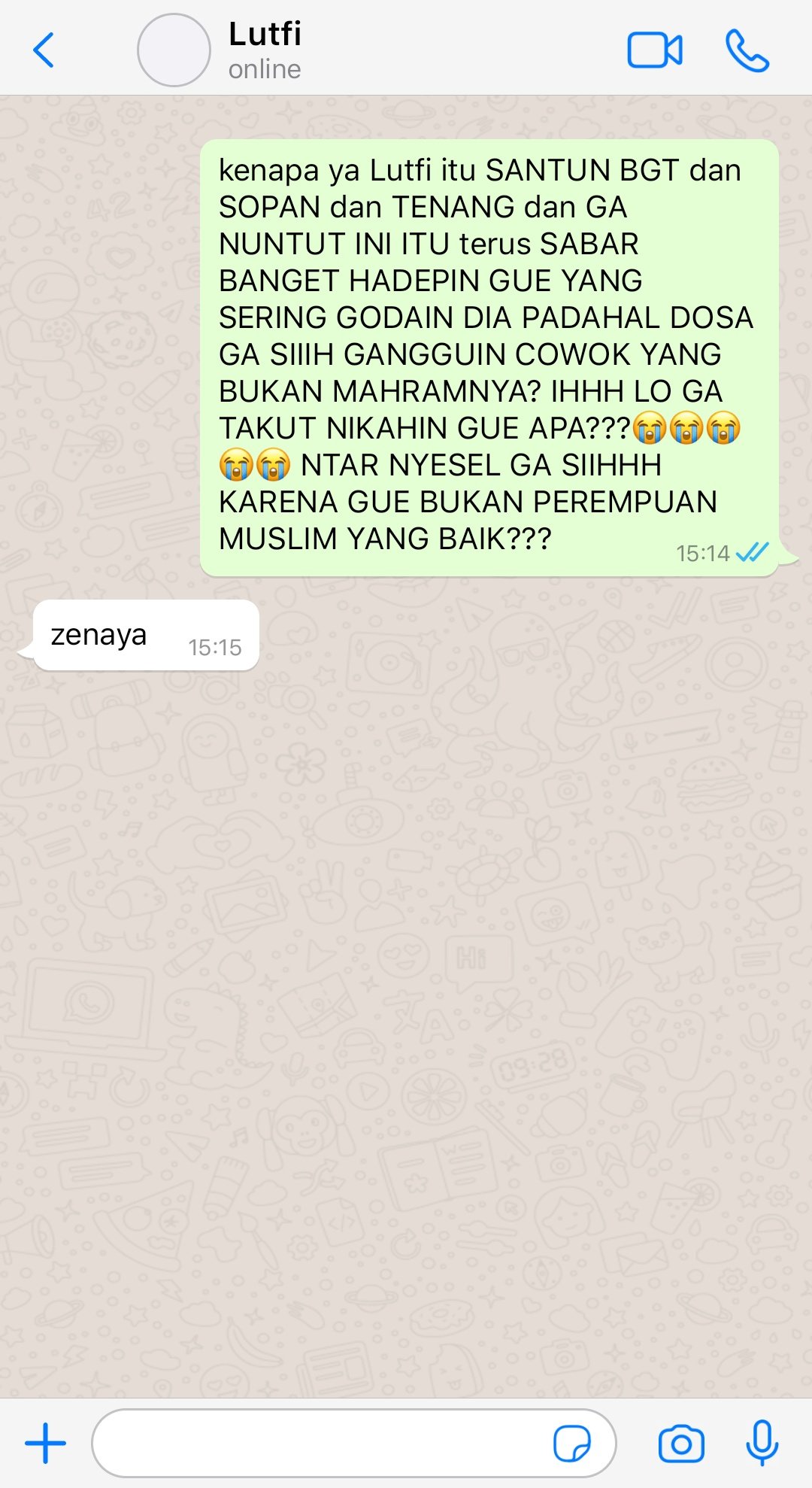 Gina welcome📍 on Twitter: "Yang baik menurut kamu belum tentu baik menurut-Nya few tweet ⚠️fiksi ...