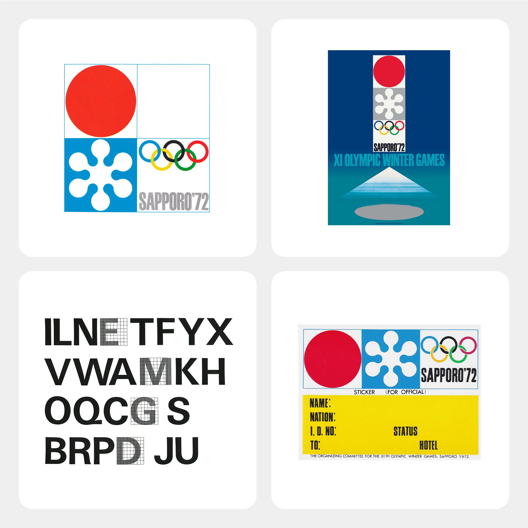 Logo Histories on Twitter: "New on Logo Histories: Sun and snow – Kazumasa Nagai's 1966 symbol ...