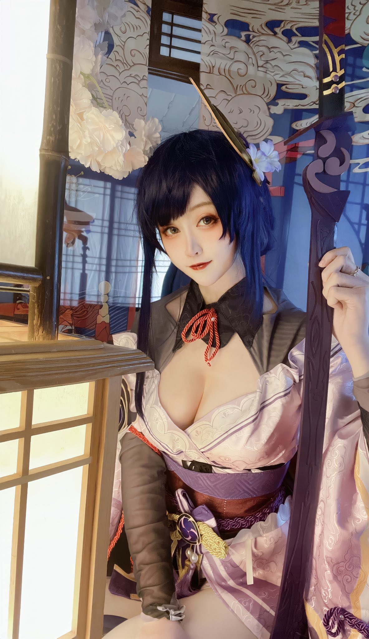 yui金魚 on Twitter: "💜 #雷電将軍コスプレ https://t.co/IuM1Mgq8lg" / Twitter