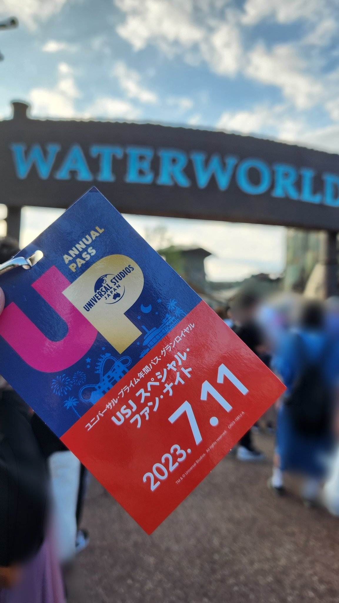 ろふちゃん（ろふやん） on Twitter: "USJスペシャルファンナイト2023イン ウッディ＆ウィニーがお出迎えに🥰 なお注意事項として上映中の写真は7月19日以降にアップすること😇 ...