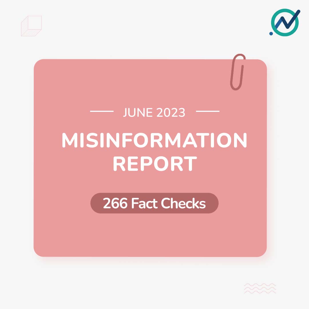 Newschecker on Twitter: "Newschecker's June Misinformation Report is here! Get insights into the ...